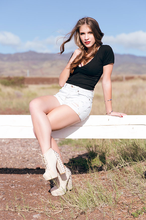 Honolulu Street Pulse Hottie Of The Week Kamalani Ferriman
